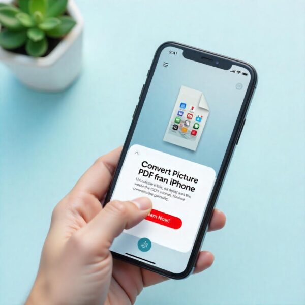 Convert Picture to PDFs on iPhone – Easy Steps