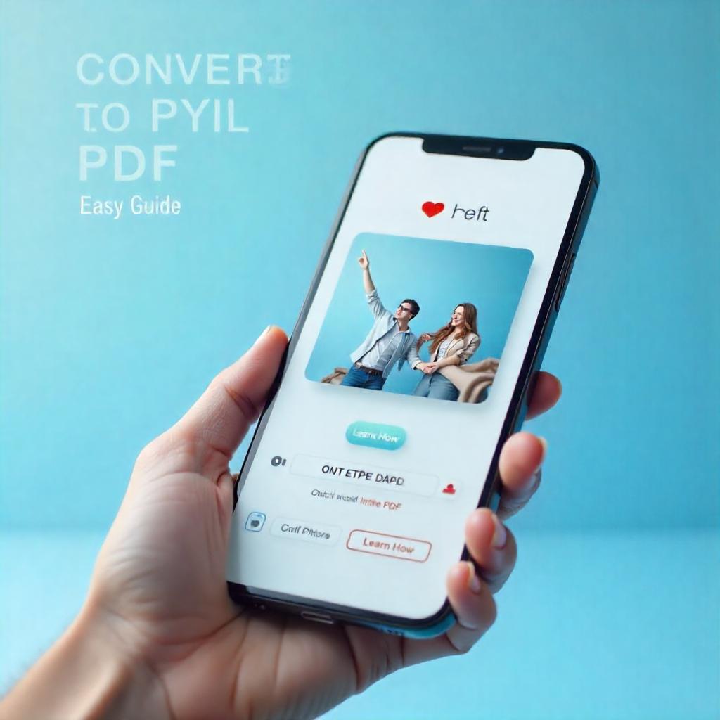 Convert Picture to PDFs on iPhone – Easy Steps